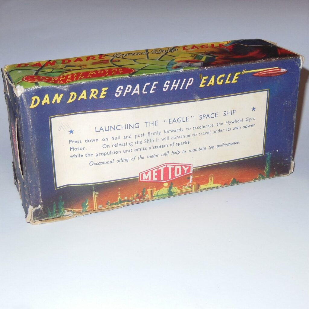 Mettoy 8230 Dan Dare Space Ship Eagle 1950's - Antique Toy World