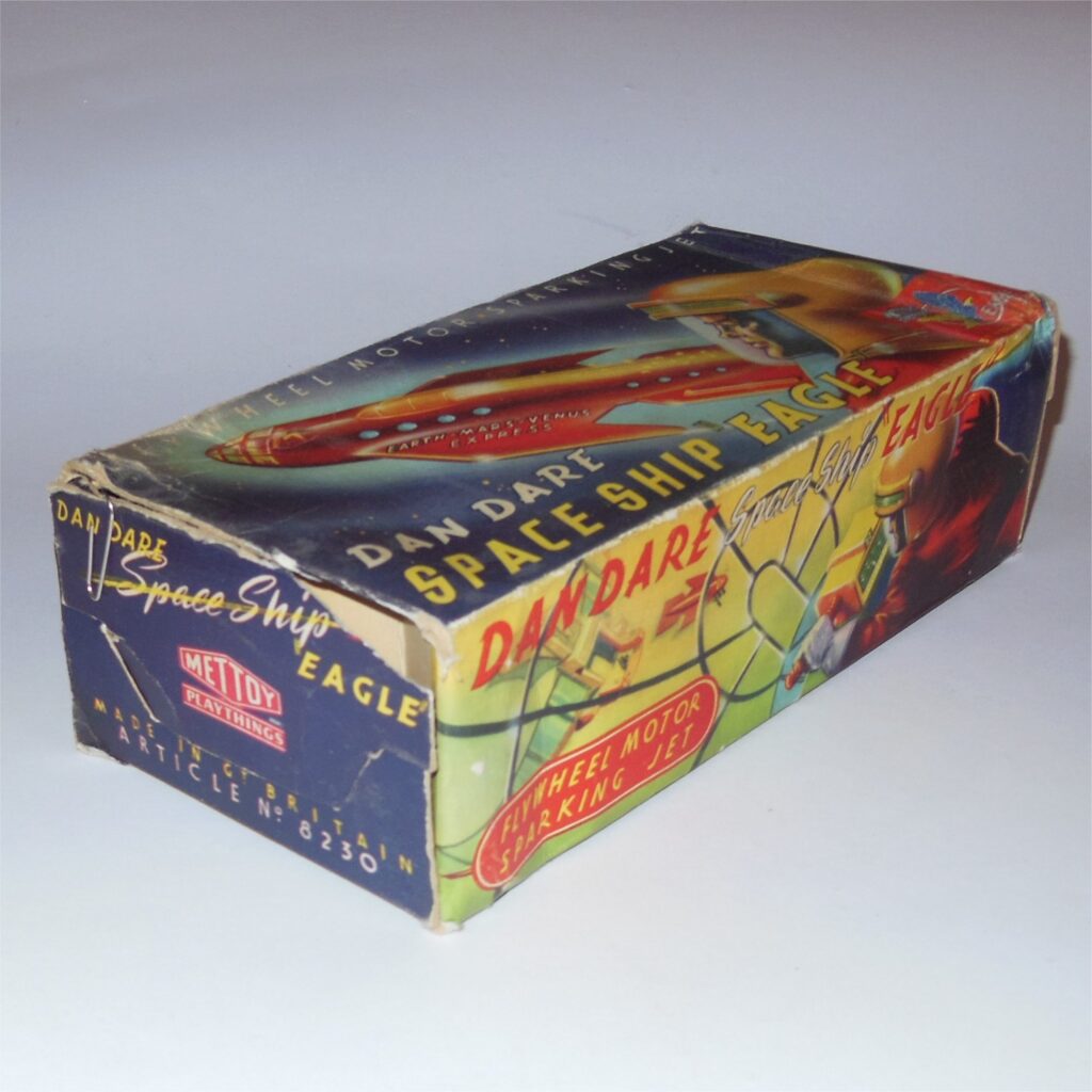 Mettoy 8230 Dan Dare Space Ship Eagle 1950's - Antique Toy World