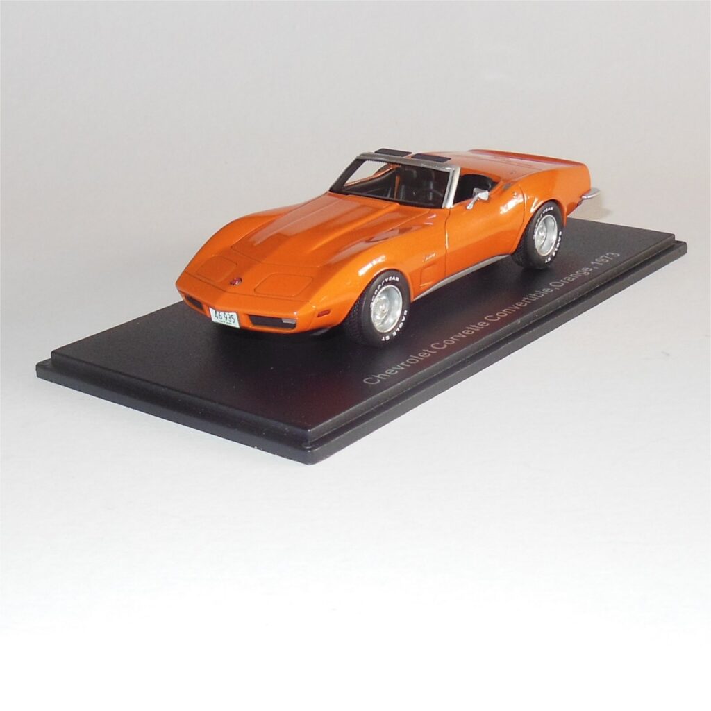Neo Model 46935 Chevrolet Corvette Convertible 1975 Orange - Antique ...