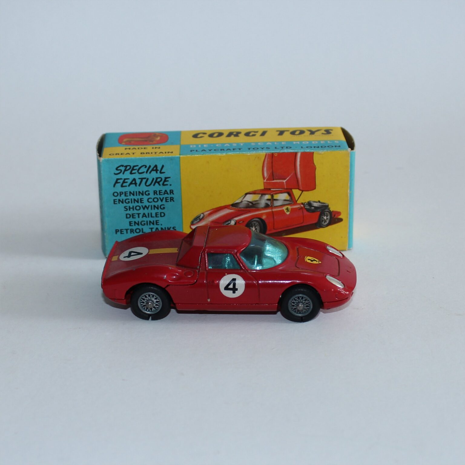 Corgi Toys 314 Ferrari Berlinetta 250 Le Mans - Antique Toy World