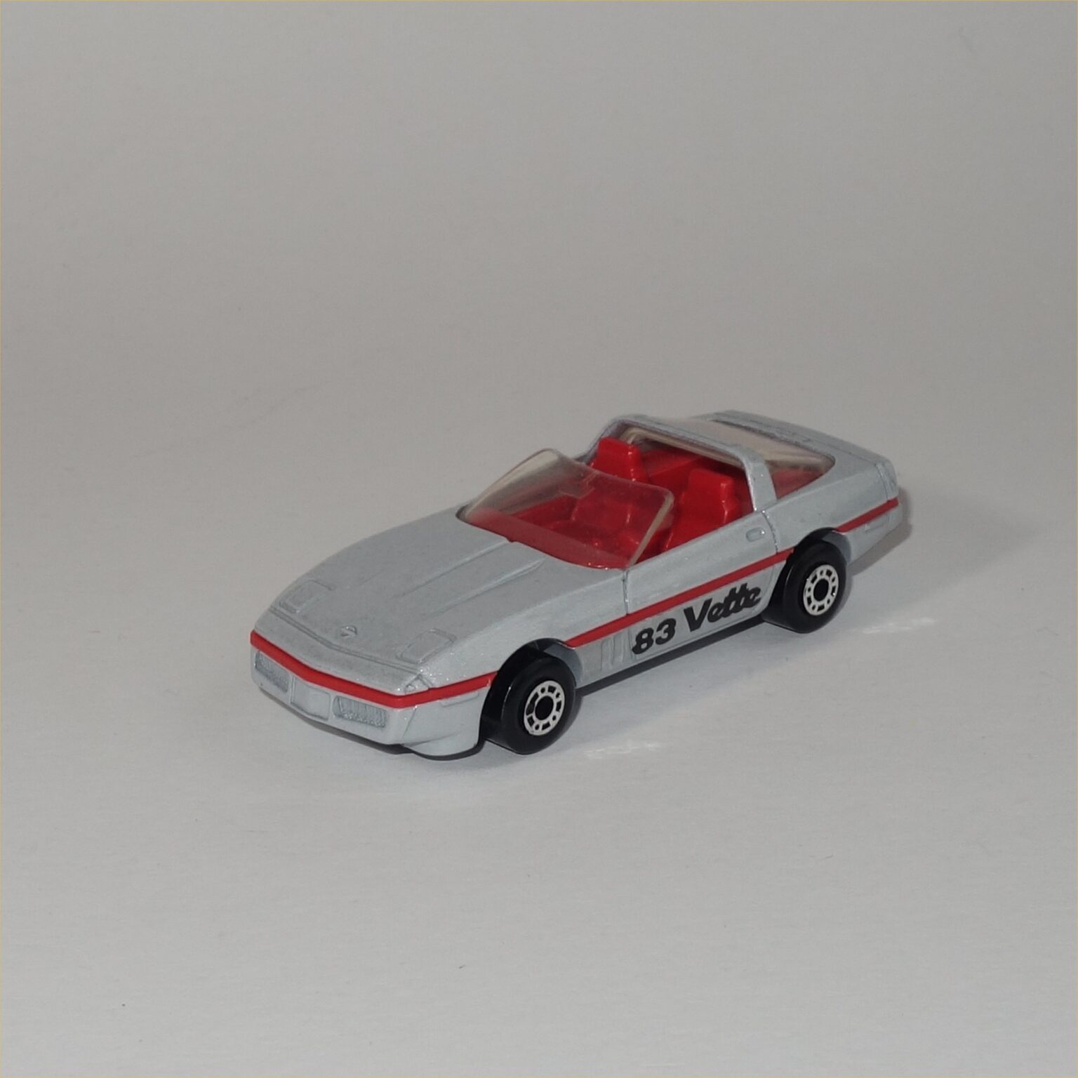 Matchbox 1983 Chevrolet Corvette Grey #01-00-14 - Antique Toy World