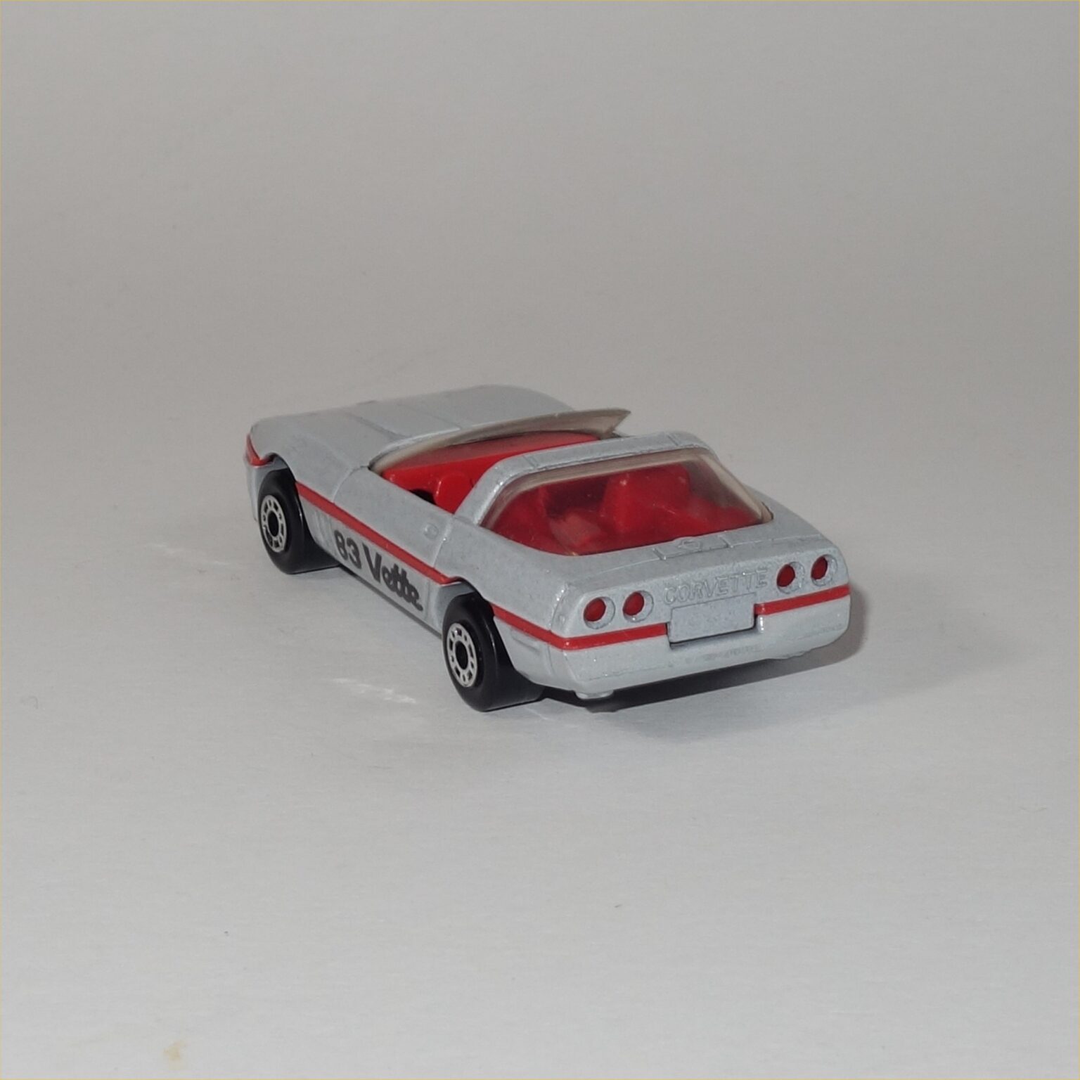 Matchbox 1983 Chevrolet Corvette Grey #01-00-14 - Antique Toy World