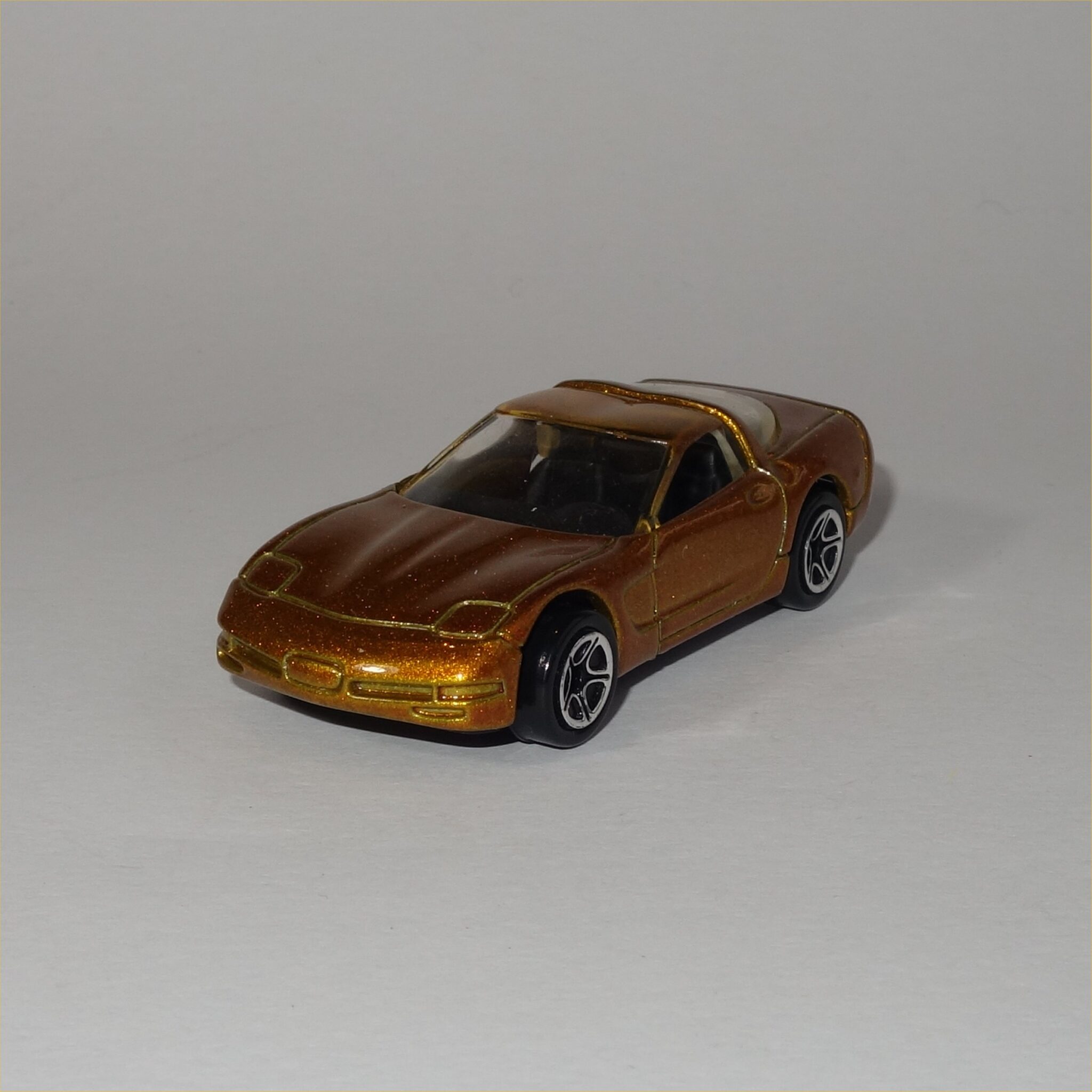 Matchbox '97 Chevrolet Corvette Hard Top Gold - Antique Toy World