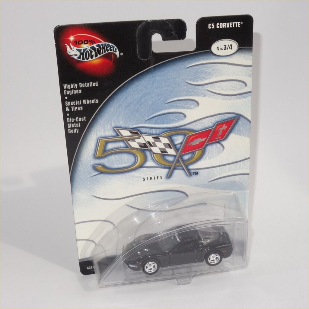 Mattel Hotwheels 50th Series #3/4 C5 Chevrolet Corvette - Antique Toy World