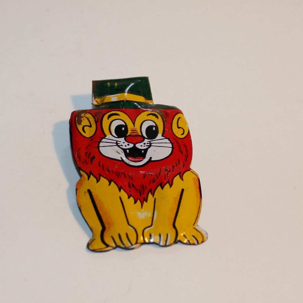 Vintage Japan Clicker Party Favour Show Bag Friendly Lion Image ...