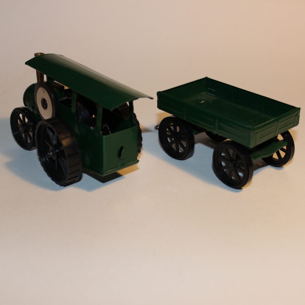 Triang Minic 54M Clockwork Traction Engine & Trailer - Antique Toy World