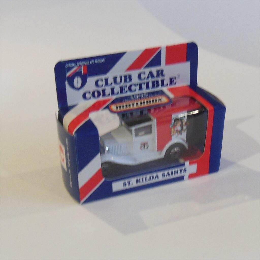Matchbox 1995 AFL Football Club Car St. Kilda Saints MB38 Model A Ford ...