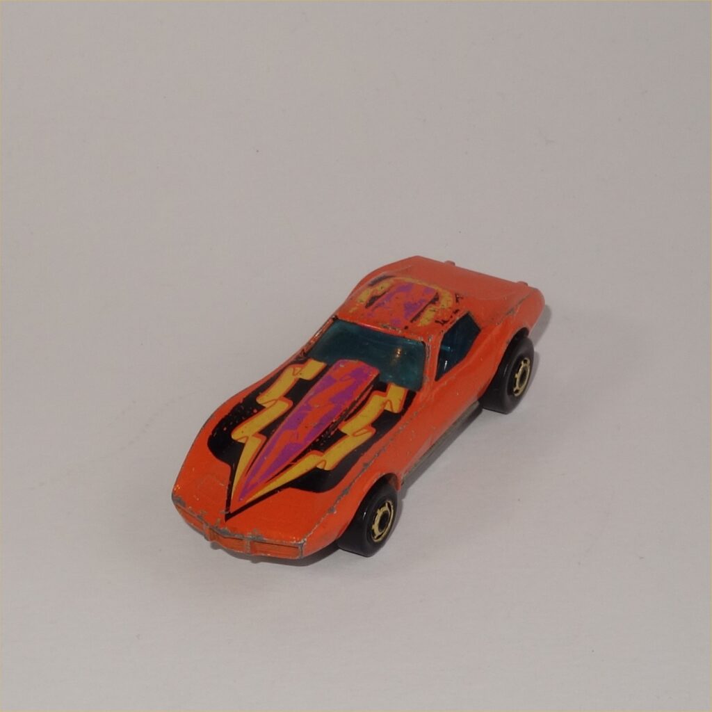 Hot Wheels Flying Colors Corvette Stingray Orange 1980 GHO Wheels ...