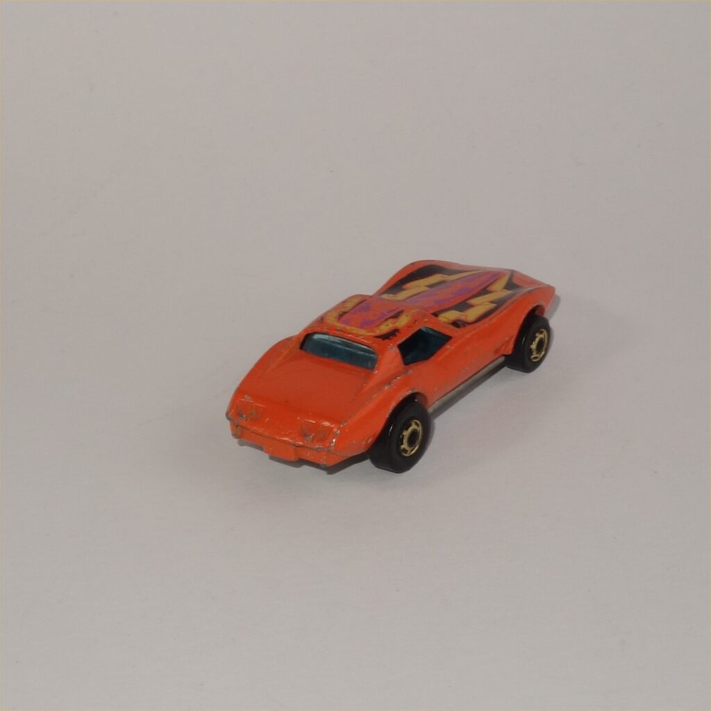 Hot Wheels Flying Colors Corvette Stingray Orange 1980 GHO Wheels ...