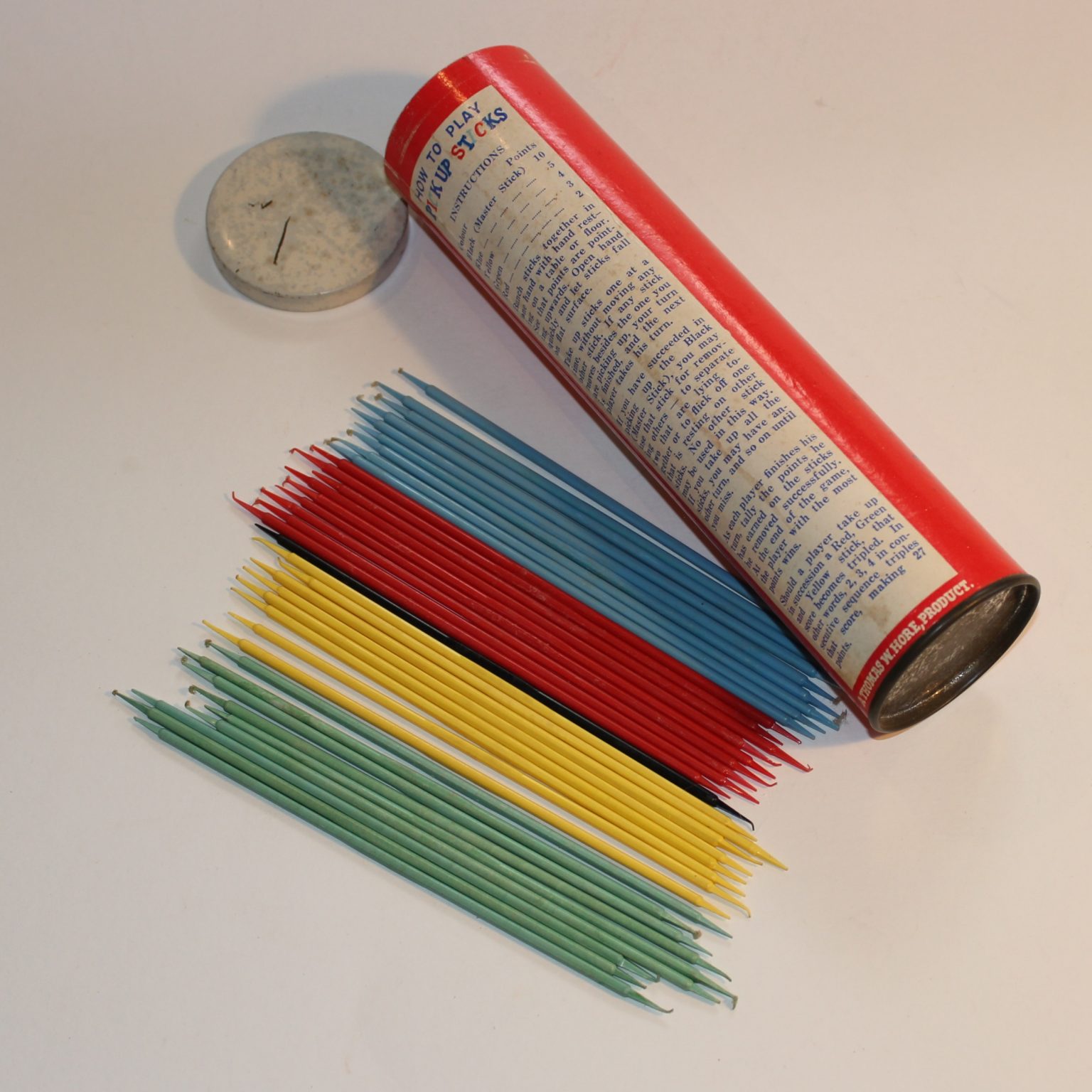 1960's Pick-Up Sticks Game Thomas Hore Australian Plastic Toys ...