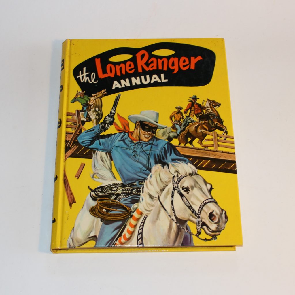 1959 Lone Ranger Annual Cartoon Comic Book England - Antique Toy World