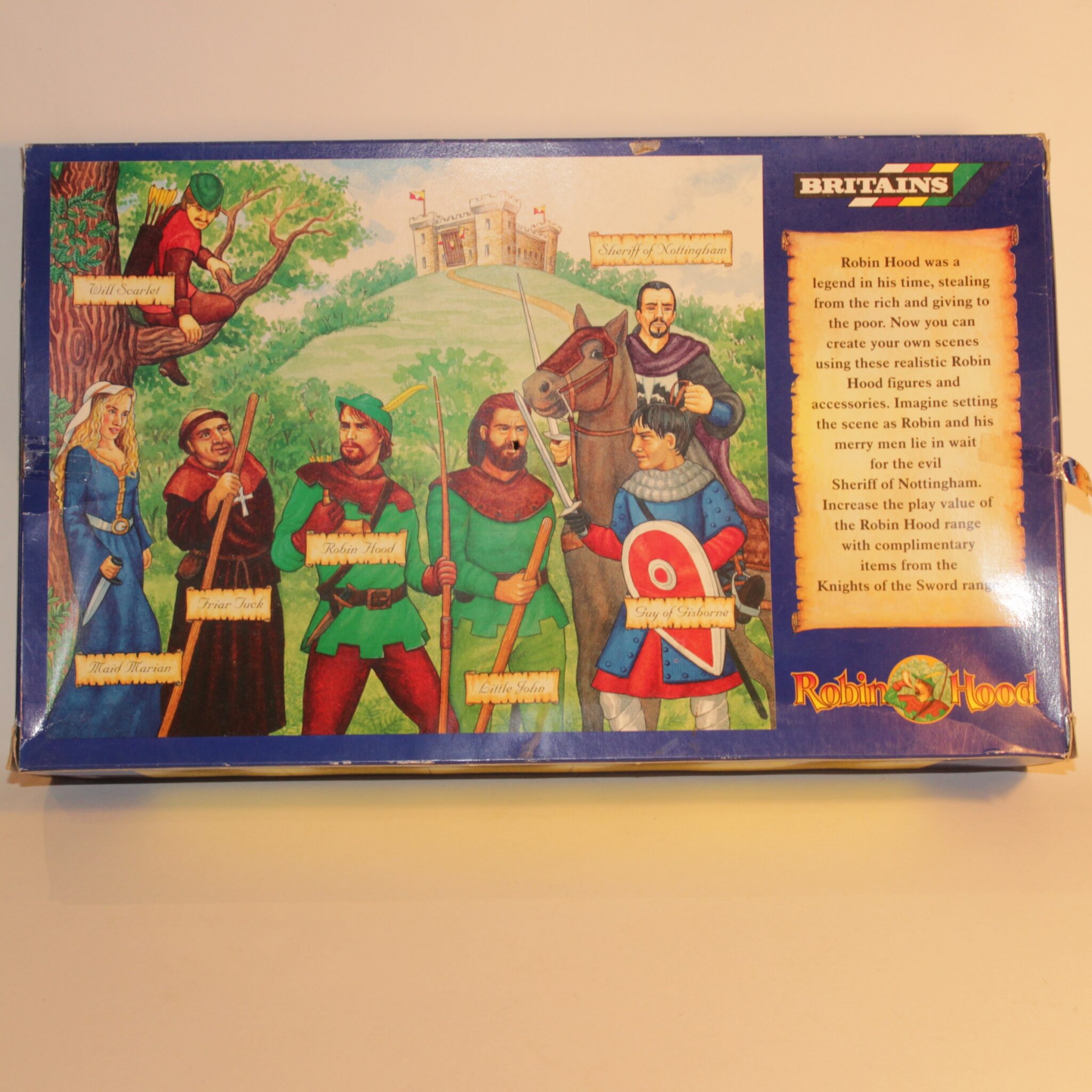 Britains Robin Hood Gift Set 7845 Mint Boxed c1995 1:32 Scale Figures ...