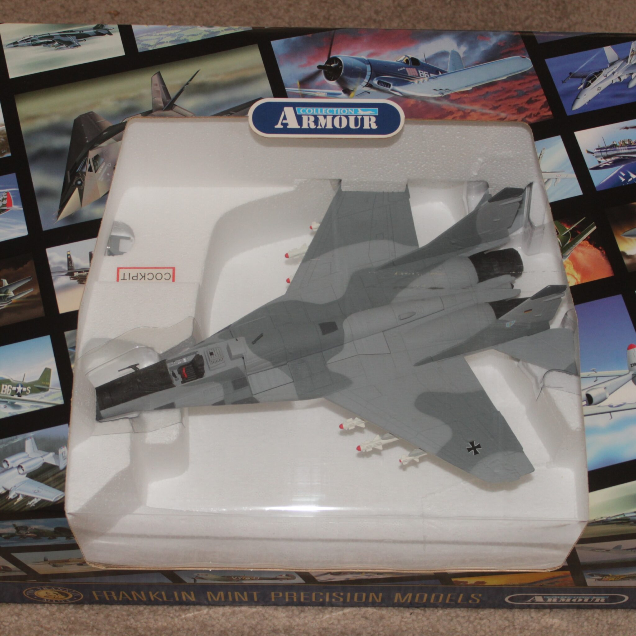 Franklin Mint Armour Aircraft MIG-29 Fulcrum Luftwaffe B11B604 ...