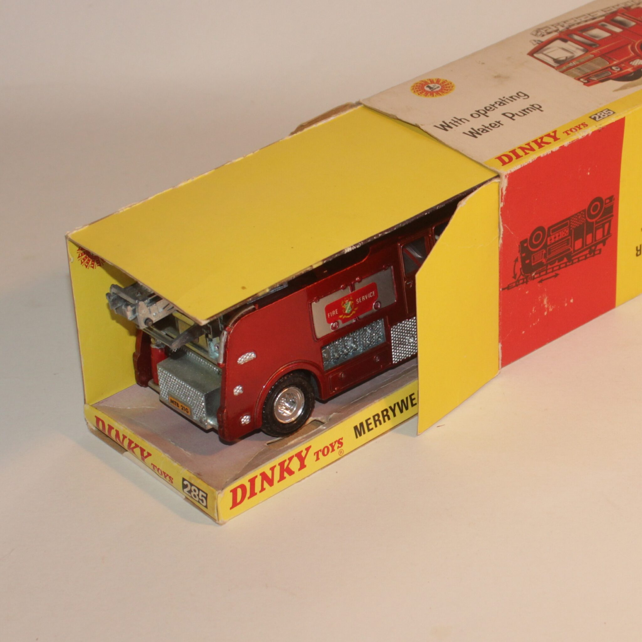 Dinky Toys 285 Merryweather Marquis Fire Tender - Antique Toy World