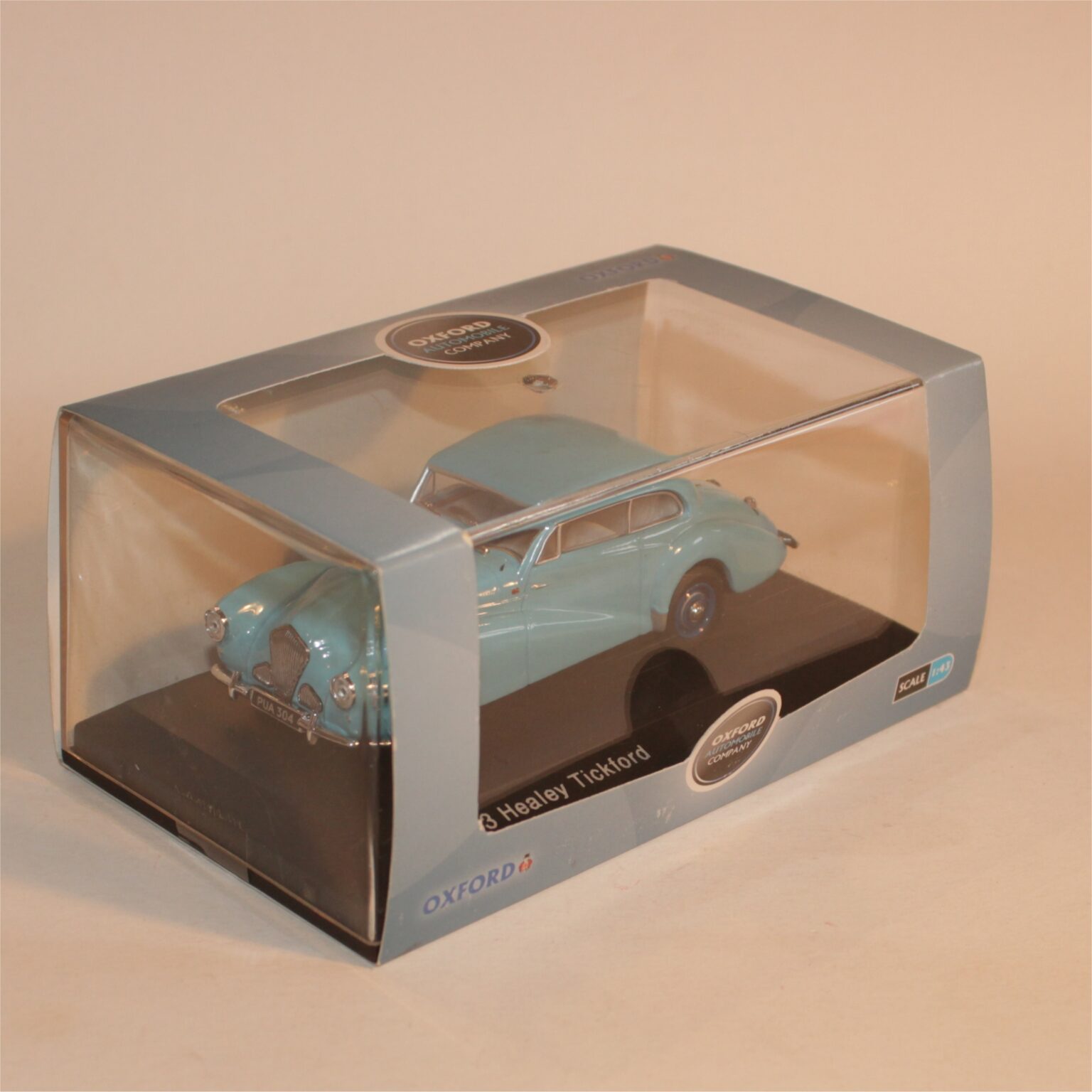 Oxford Models Healey Tickford 1953 Coupe HT003 Pale Blue - Antique Toy ...
