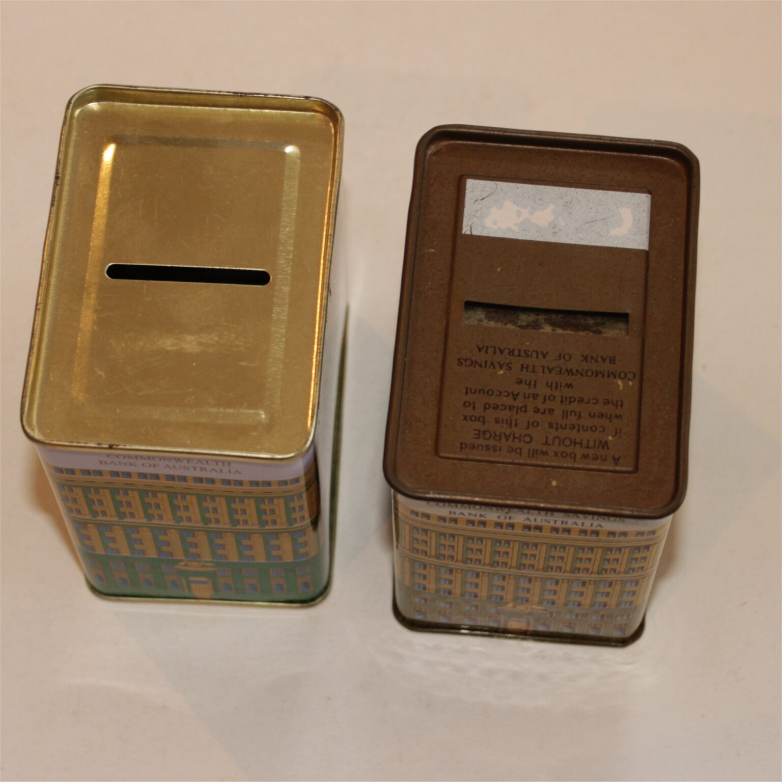 Commonwealth Bank Australia CBA Money Boxes - Antique Toy World