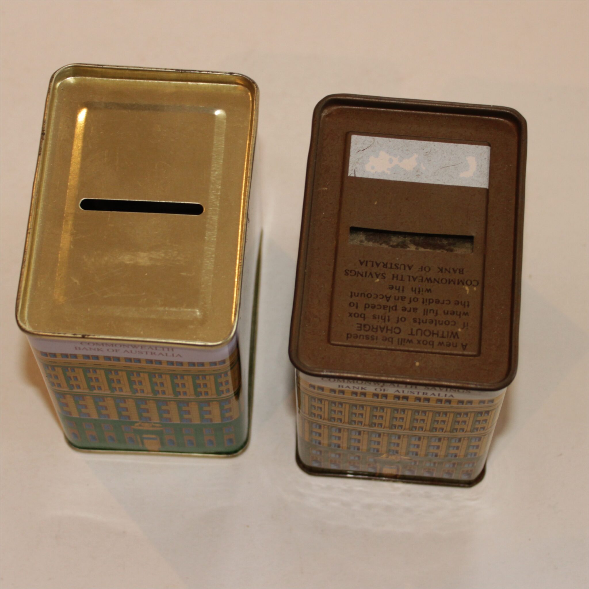 Commonwealth Bank Australia CBA Money Boxes - Antique Toy World